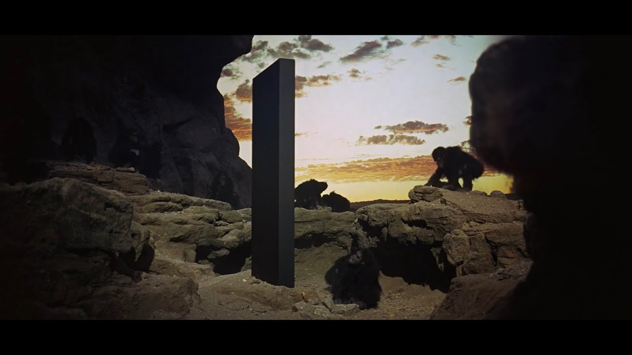2001: A Space Odyssey - The Monkeys and the Monolith - YouTube