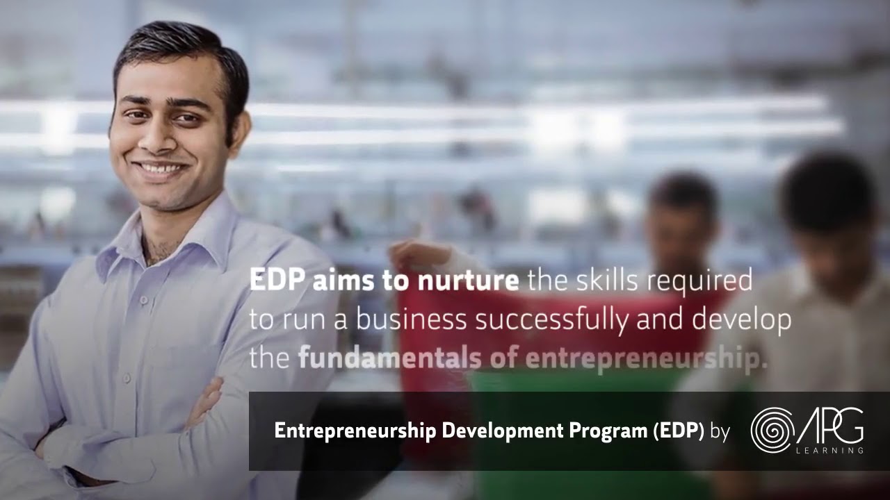 ENTREPRENEURSHIP DEVELOPMENT PROGRAM (EDP)- Online - YouTube