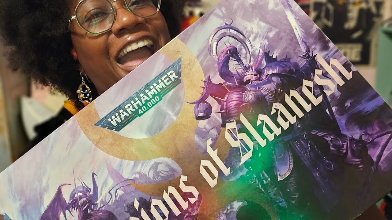 Warhammer 40k Champions of Slaneesh Box Opening - YouTube