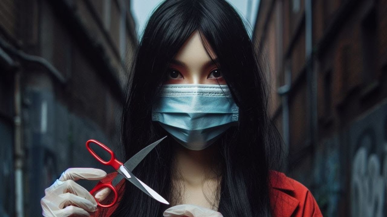 Mask of Fear : Japanese Urban Legend. Kuchisake-onna. (Mystery Lady ...