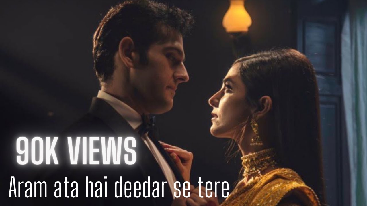 Aram Ata Hai Deedar Se Tere (Ek Lamha) Slowed + Reverb _ Lyrics @Azaan ...