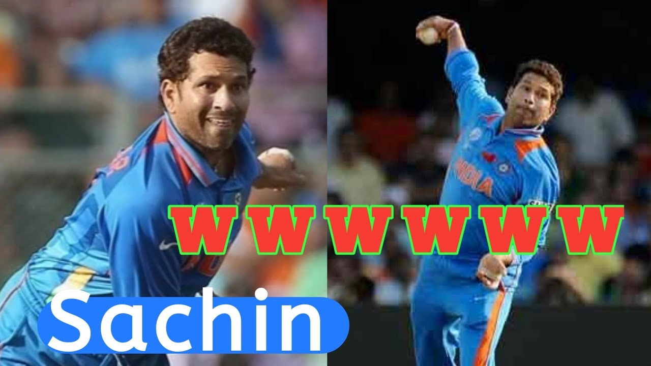 Sachin the wicket taker|best bowling perfomance by Sachin tendulkar ...