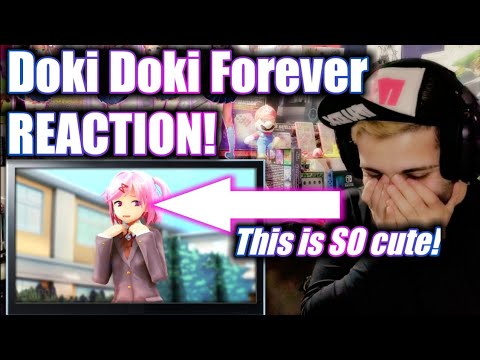 Doki Doki Forever MMD - REACTION (it's so cute!!)