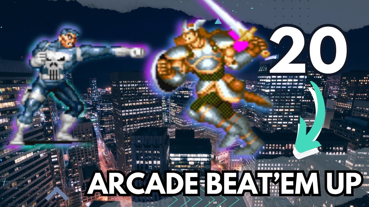 20 ARCADE 🥊 BEAT'EM UP games from 90s | CAPCOM 👑 Reign - YouTube