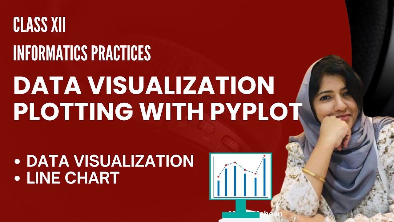 Data Visualization - plotting line chart Class 12 IP plot Function Tutorial - YouTube