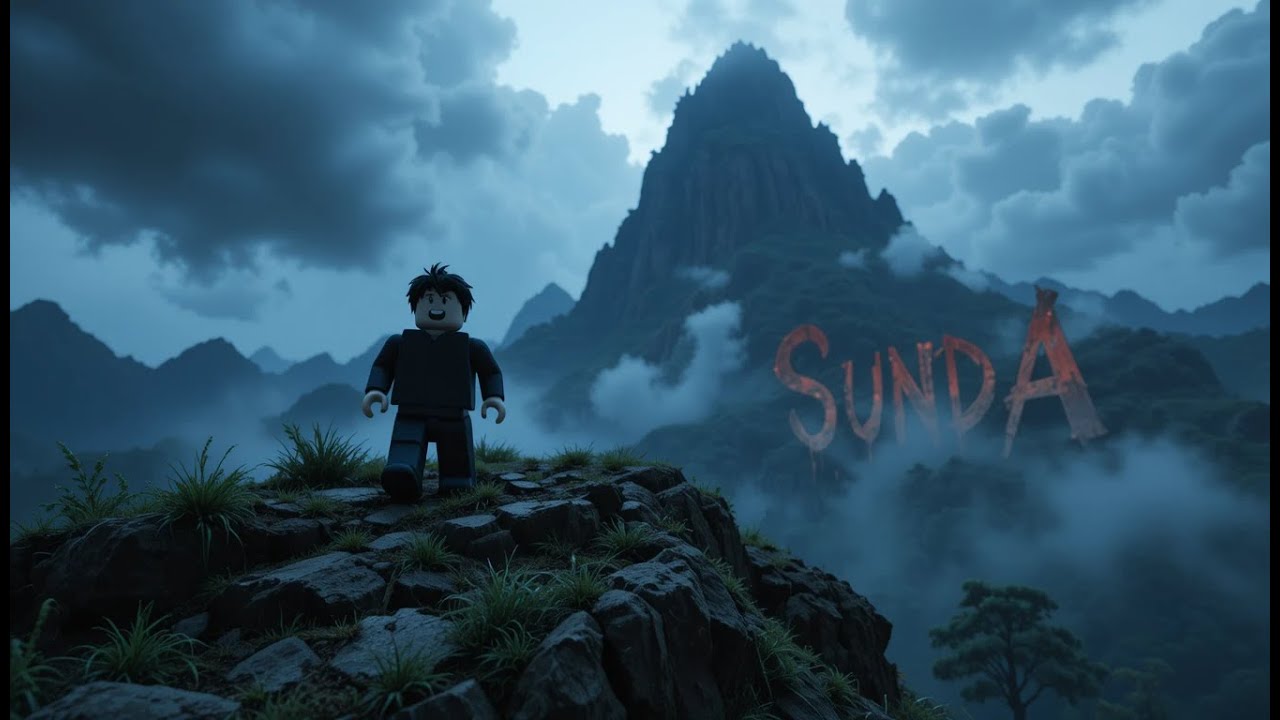 NAH KALI INI MENDAKI GUNUNG SUNDA YANG HORROR !!! MOUNT SUNDA ROBLOX ...