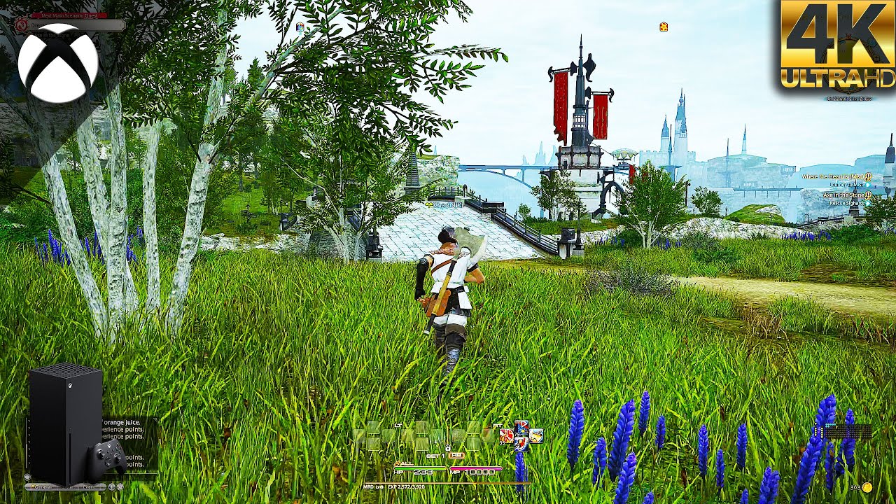 Final Fantasy 14 Xbox Series X Gameplay 4K - YouTube