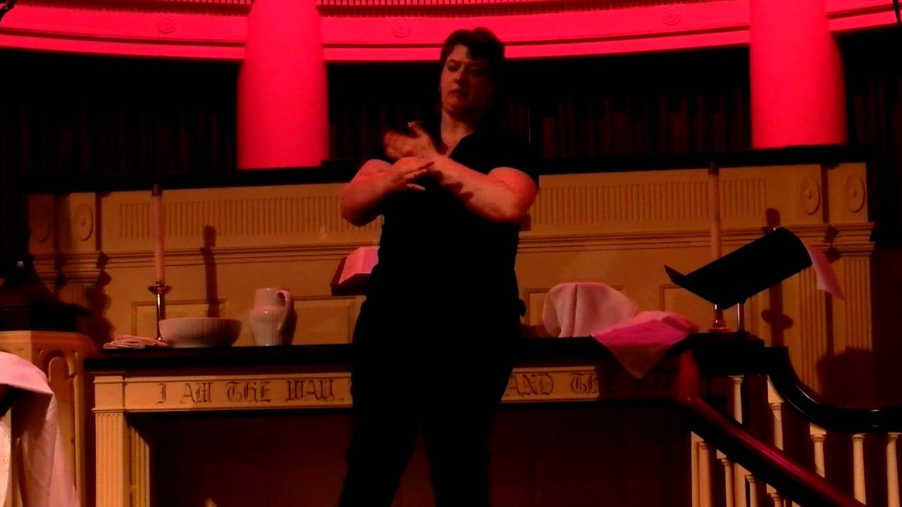 Sign Language: It's About The Cross - YouTube