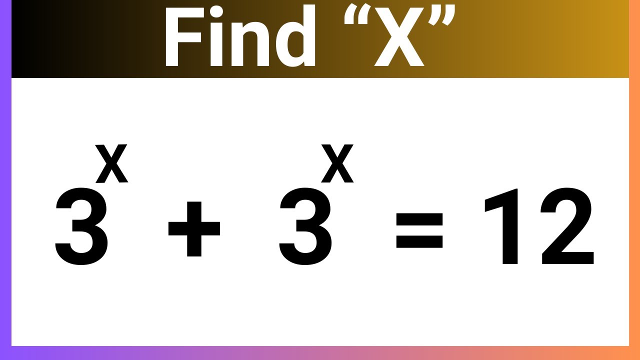 Germany | Can you solve this? | Math Olympiad | Find X - YouTube