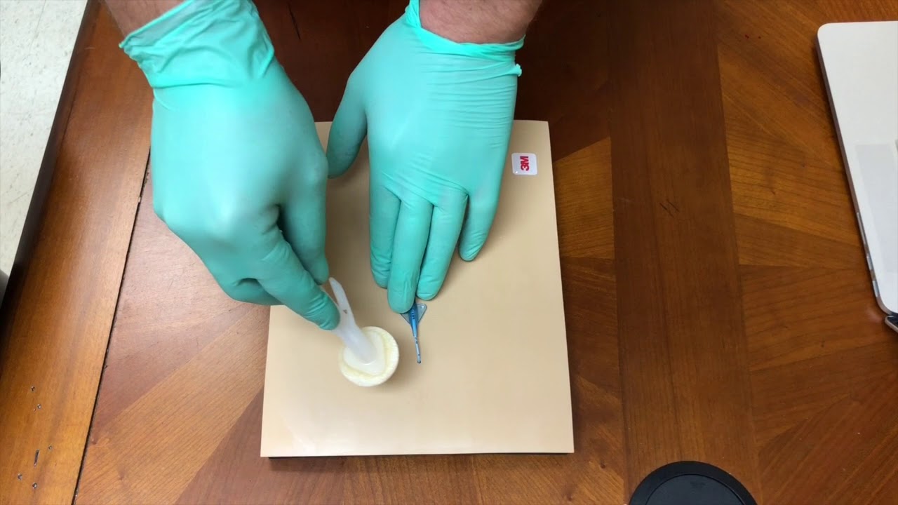 Central Line Dressing Change - YouTube