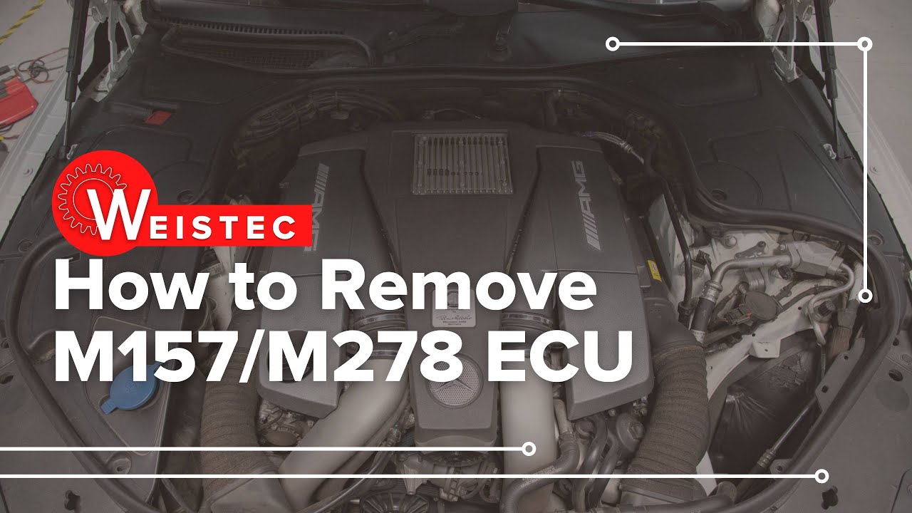 How To Remove Your Mercedes-Benz M157/M278 ECU - YouTube