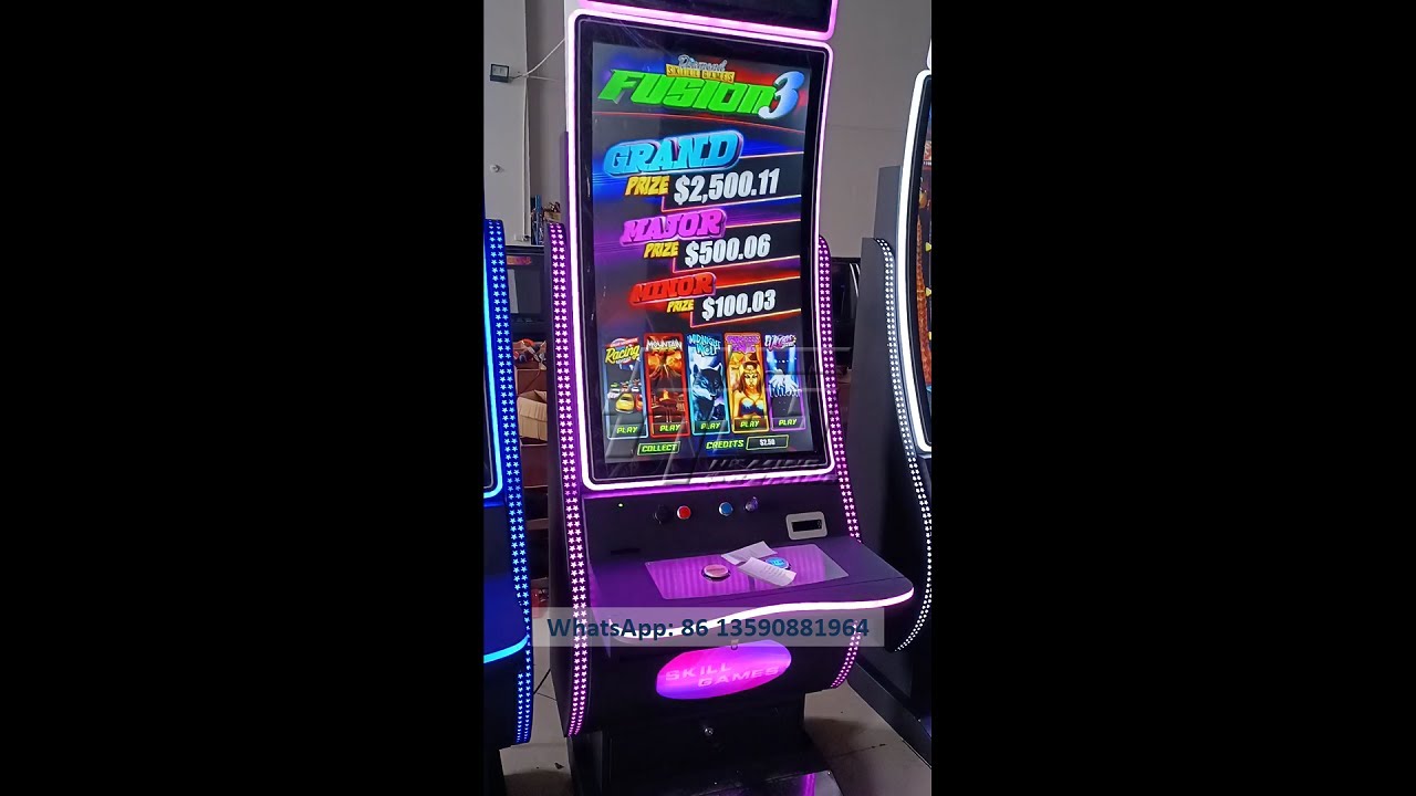 100% Skill Slot Game Popular USA Fusion Link Slot Skill Game Machine ...