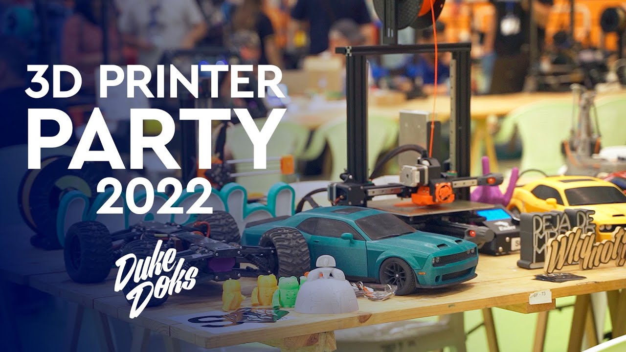 🎉 3D Printer PARTY / RESUMEN / mi experiencia - YouTube