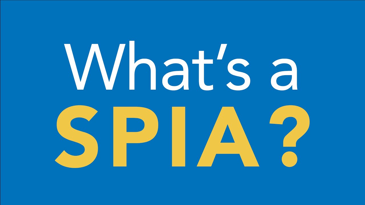 SPIA Explained: How One Payment Creates Steady Retirement Income - YouTube