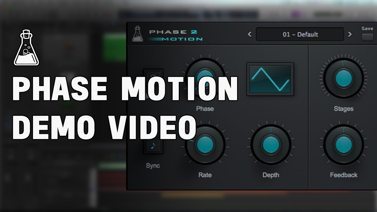 AudioThing Phase Motion 2 (Demo: Saw, Rhodes, Drums) - YouTube