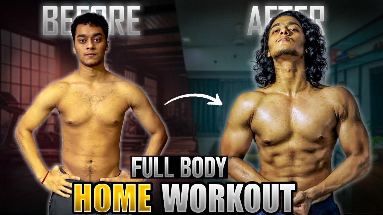 How to Build MUSCLE At Home- Full Body *DUMBBELLS ONLY* HOME WORKOUT ...