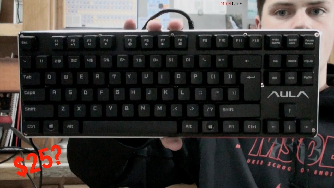 $20 Mechanical Keyboard!! Aula SI-2012 - YouTube