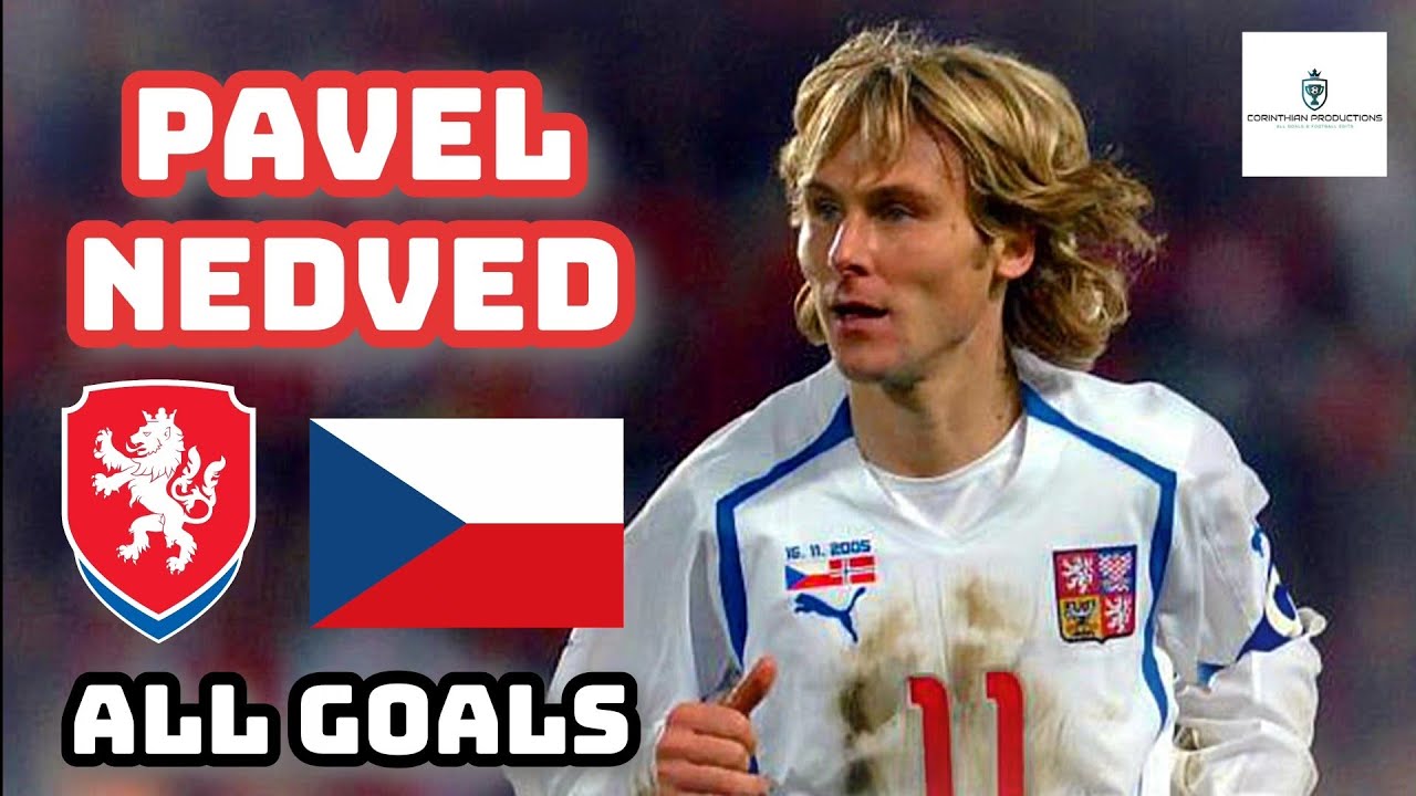 Pavel Nedvěd | Goals for Czech Republic - YouTube