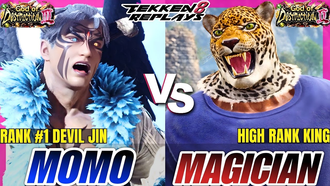 Tekken 8 - MOMO (Devil Jin) vs Magician (King) - High Level Ranked ...