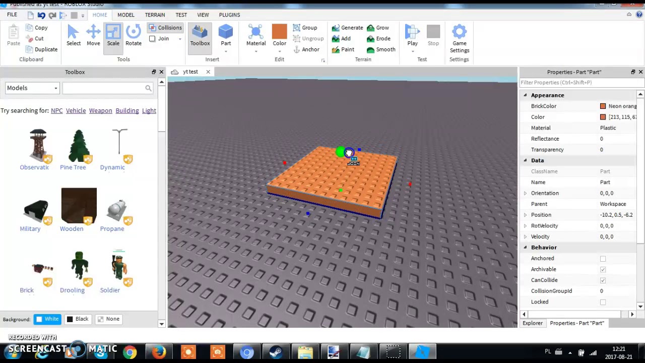 How To Publish a Model to roblox! - YouTube