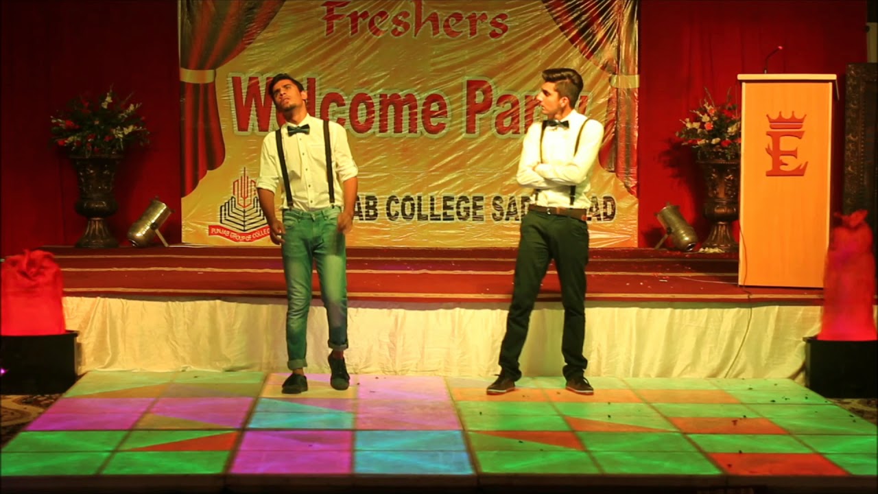Pakistani Boys Dance on Punjab College party - YouTube