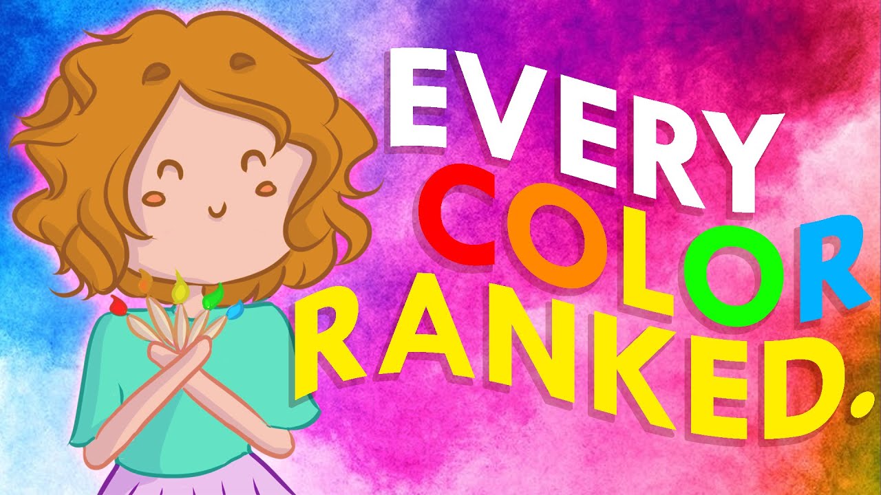 The Color Ranking You Didn't Know You Needed: From Best To Least! - YouTube