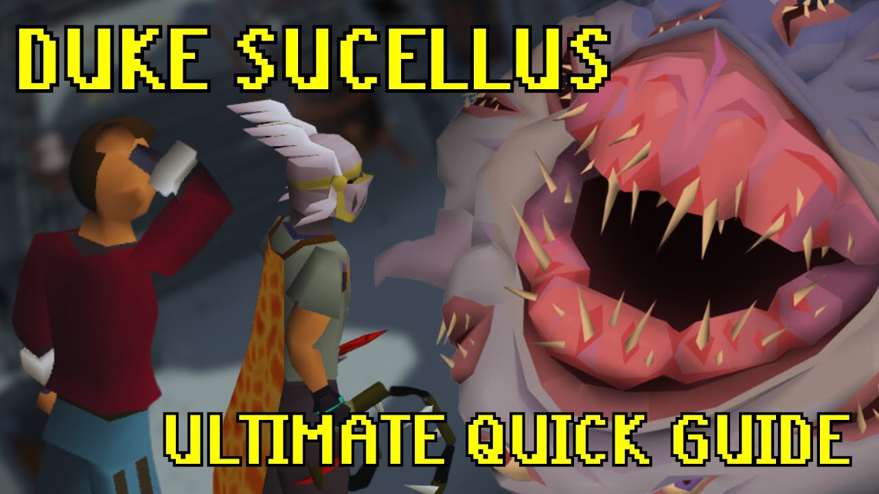 OSRS Duke Sucellus Ultimate Quick Guide (DT2 BOSS MONEY MAKER) - YouTube