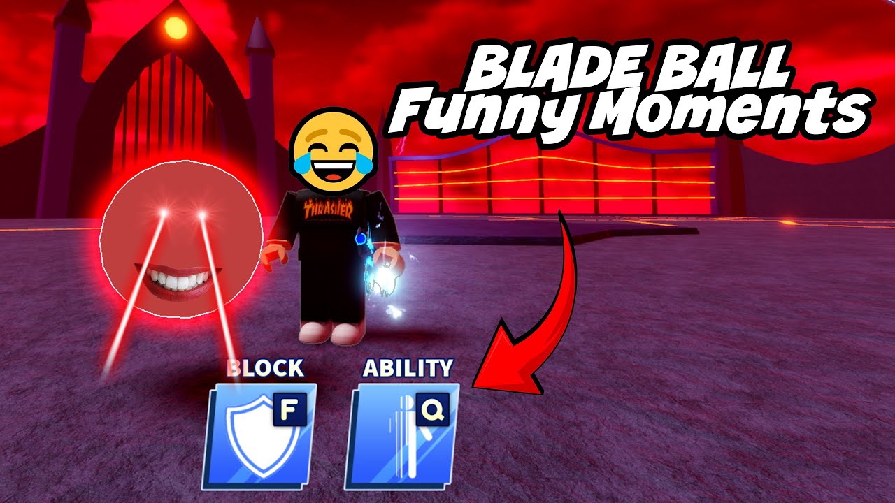 ROBLOX Blade Ball Funny Moments | Invisible Troll - YouTube
