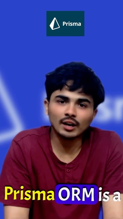 Prisma ORM in 30 seconds 🔥 Easy Database Access #shorts #PrismaORM #Prisma - YouTube