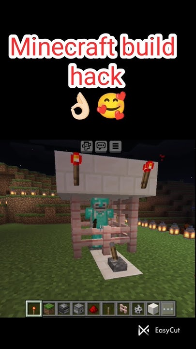 Minecraft build hack..!!#viral #shorts #ytshorts #minecraft #build # ...