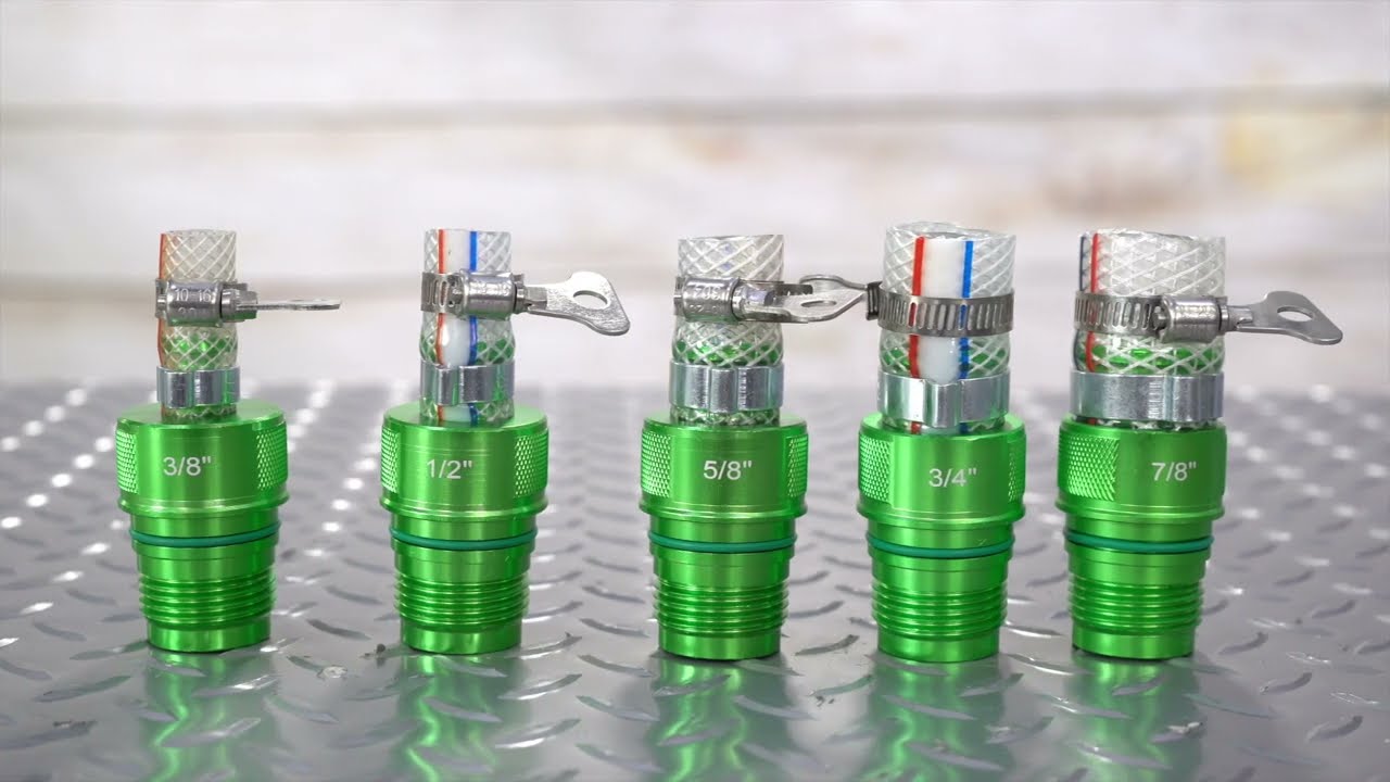 Easiest Way to Clean Line Sets- Hilmor HLC007 - YouTube