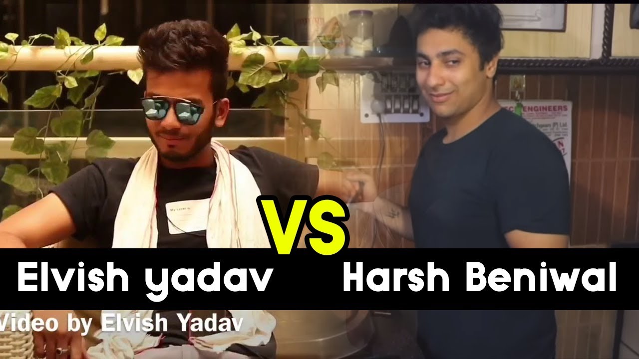 Feku Friend Elvish Yadav vs Harsh Beniwal - YouTube