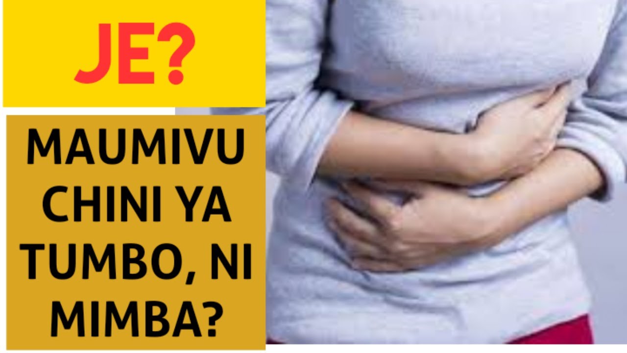Maumivu chini ya tumbo kwa mama mjamzito #mimba - YouTube