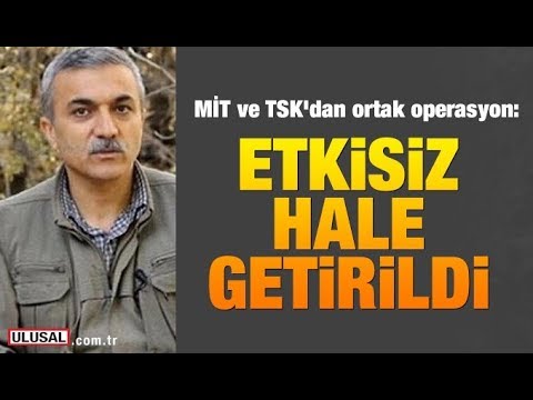 MİT ve TSK'dan ortak operasyon: KCK'nın üst düzey yöneticisi Diyar Garip etkisiz hale getirildi