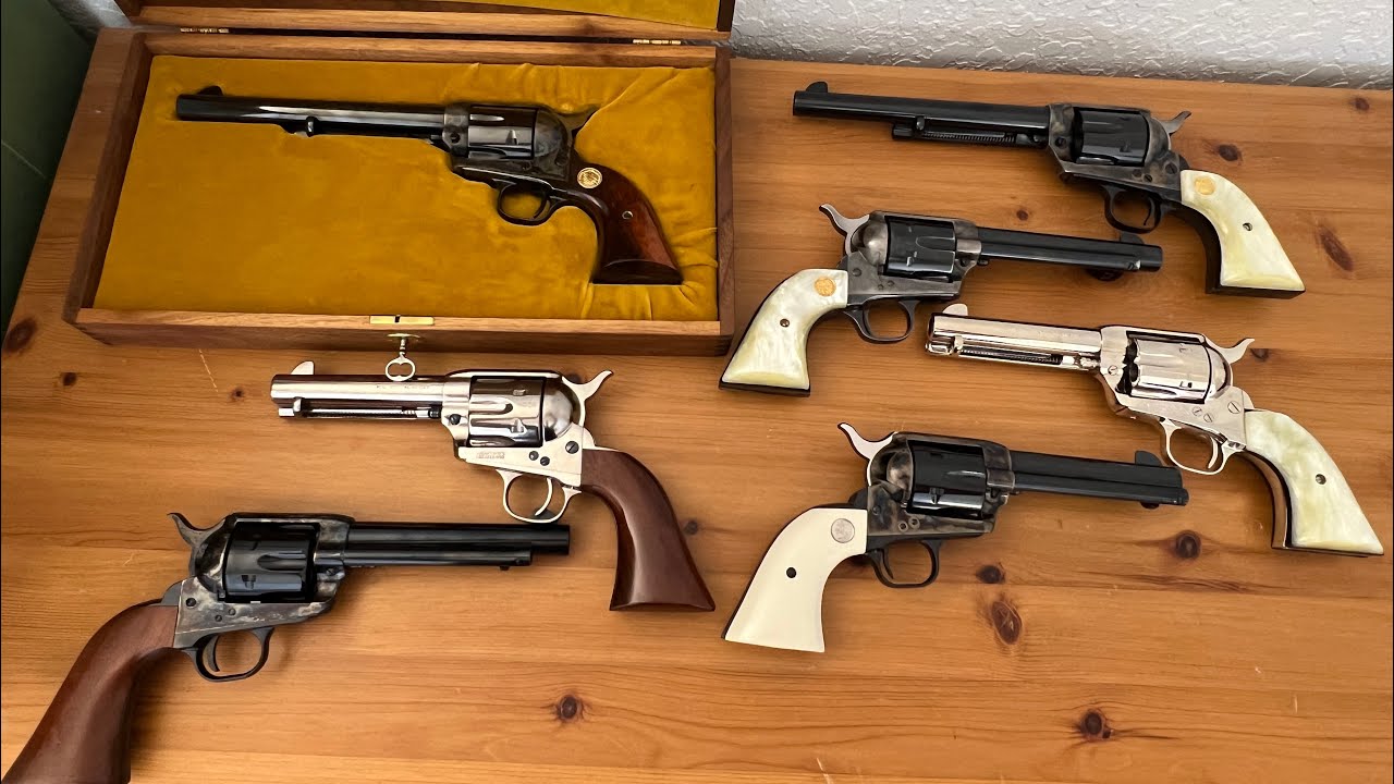 Colt “Peacemaker” Single Action Army 1873 e suas Réplicas. A Arma que ...