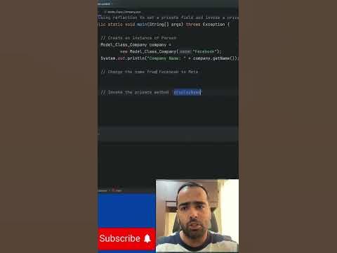 Java Reflection. #javatutorial #java #coding #codingtips #coder #viralshorts #trendingshorts ...