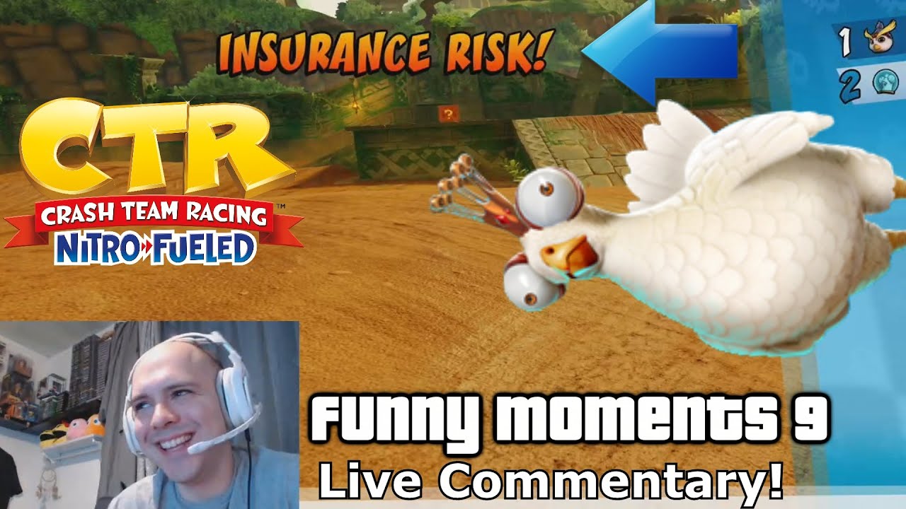 Crash Team Racing Nitro Fueled: Live Commentary Funny Moments #9 ...