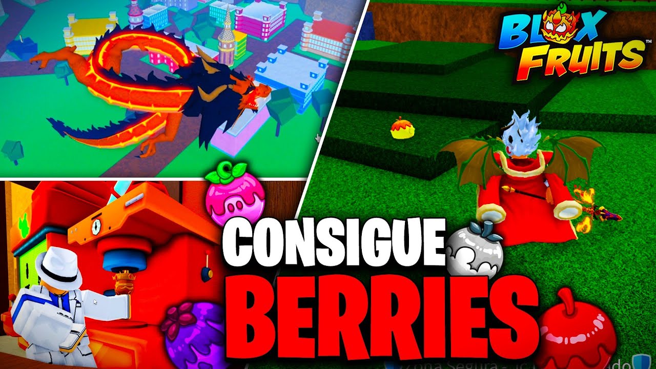 COMO FARMEAR BERRIES y NPC BARISTA en BLOX FRUITS🫐🍈 ¡UPDATE CHROMATIC ...