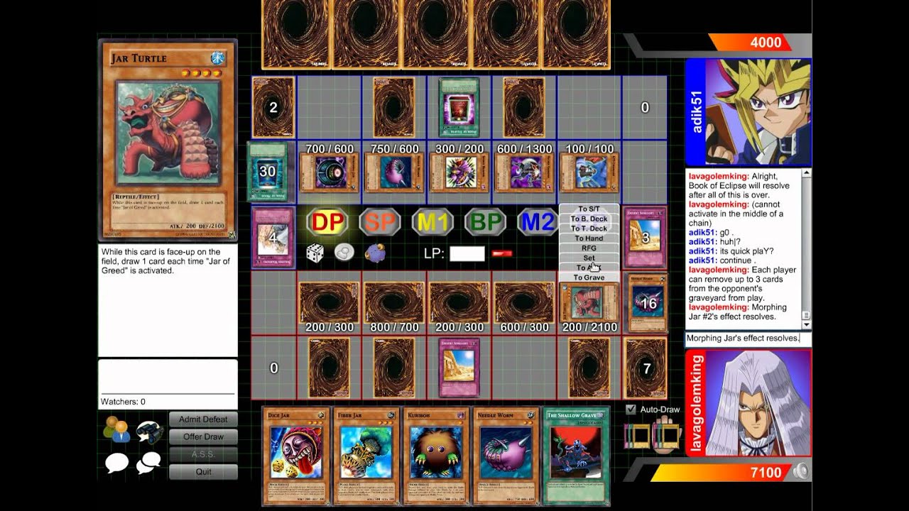 Yu-Gi-Oh Jar Deck Chaos - YouTube