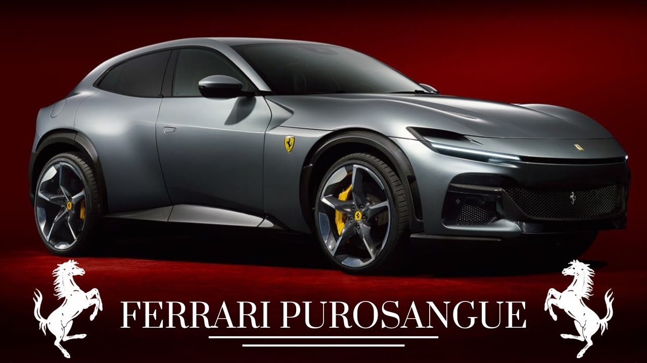 This Ferrari Purosangue 2023 is so special, you need to see it! - YouTube