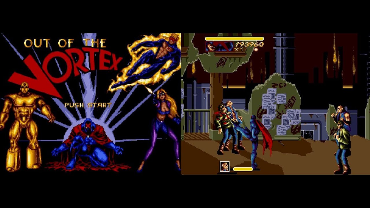 Out of the Vortex (Unreleased) Genesis - Walkthrough [All characters+2 ways] (Sep 13,1995 ...