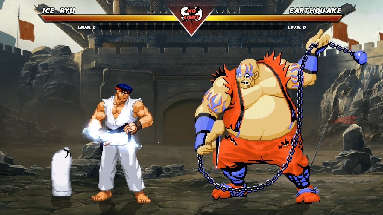 ICE RYU vs EARTHQUAKE - The Most Insane fight of the Century - YouTube