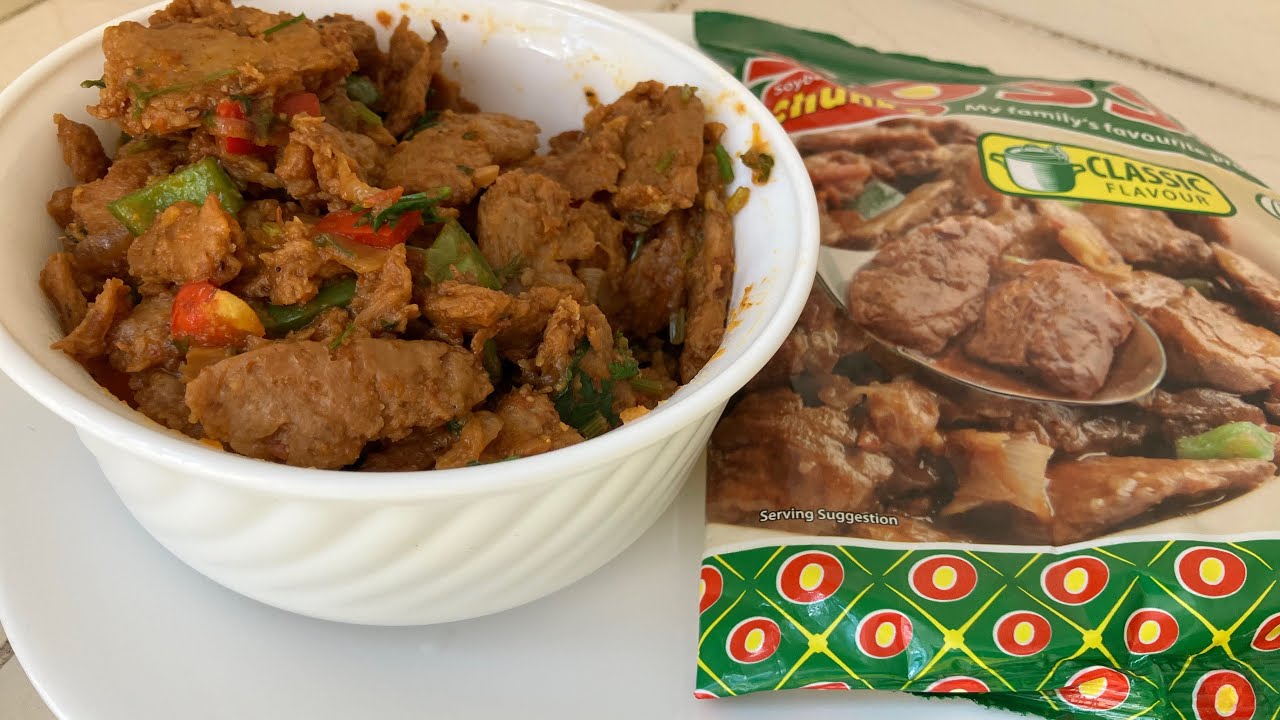 HOW TO COOK YUMMY SOSI SOYA CHUNKS/ SIMPLE RECIPE FOR COOKING SOSI SOYA ...