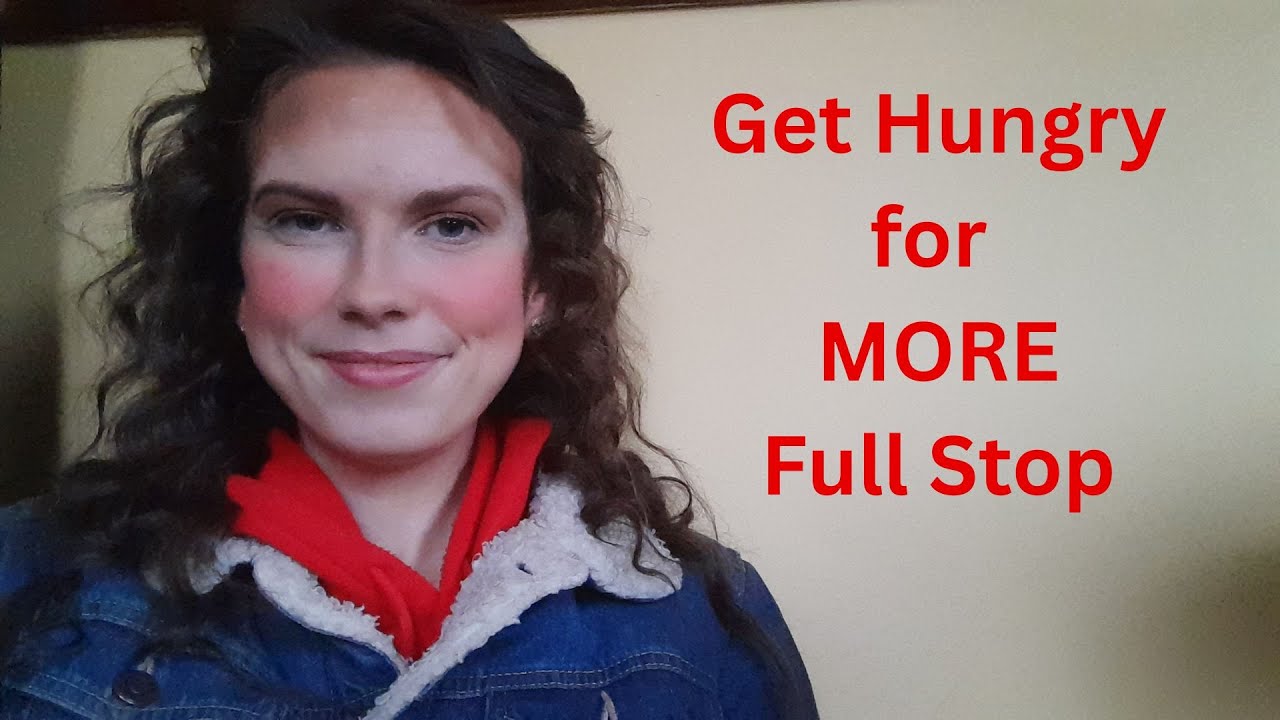 Get hungry for more. Full stop PROPHETIC WORD - YouTube