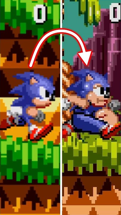 Sonic 2 XL and Sonic CD have switched roles! ~ Sonic CD mods ~ Sonic Shorts - YouTube