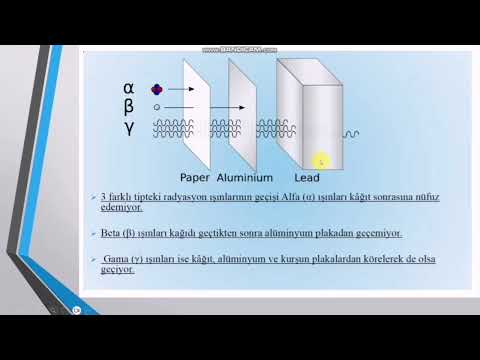 X IŞINI ve RADYASYON