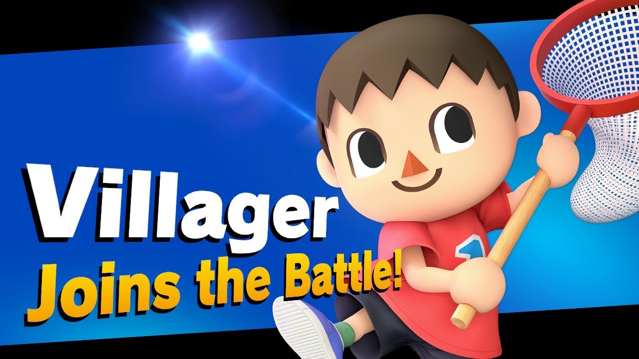 Super Smash Bros Ultimate - Villager Showcase (Character 45 of 82 ...