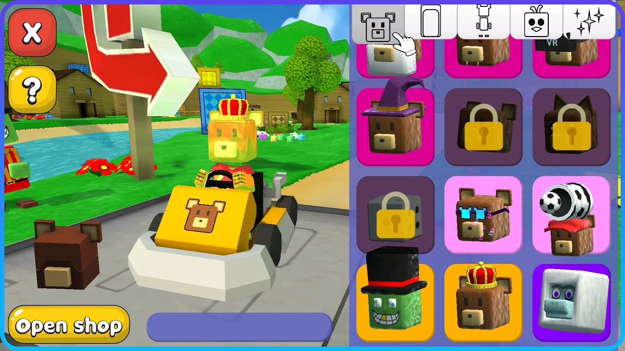 Racing Bear Car Outfit Wheel of Fortune - Super Bear Adventure Gameplay ...