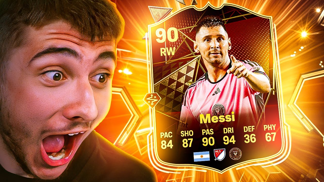 I PACKED RUSH MESSI FROM CHAMPS REWARDS! - YouTube