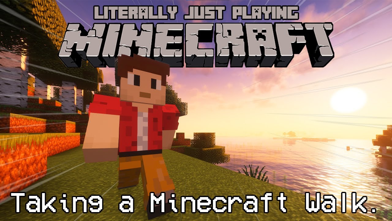 Going For a Nice Walk in Minecraft - YouTube